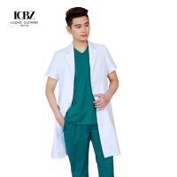 China Custom Short Sleeve Women's Medical Nurse Uniform Eco-Friendly Woven Fabric Scrubs S-XXL for sale