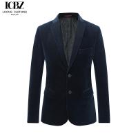 China Custom Men's Casual Business Suit Jacket Corduroy Wool Blend Sizes S-3XL for sale