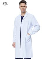 China Unisex Long Sleeve Medical Scrubs Hospital Uniforms Polyester Cotton Blend Sizes S to XXL for sale