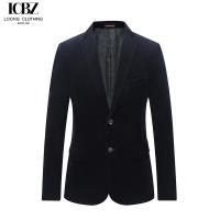 China Custom Men's Casual Business Suit Jacket Corduroy Wool Blend Sizes S-3XL for sale
