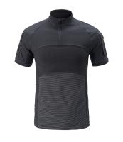 China Custom Camouflage Training T-Shirt Quick Dry Polyester Cotton Blend S-3XL for sale