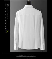 China Custom Embroidered Oversized Men's Shirts Polyester Cotton Sizes M to 5XL for sale