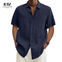 China Custom Men's Hawaiian Shirt and Shorts Set Polyester Spandex Cotton Sizes XXL to 10XL for sale