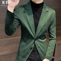 China Customized Deerskin Single-Breasted Two Button Suit Blazer for Men's Business Attire for sale