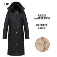 China Custom Logo Black Winter Coat Security Uniform Set Polyester Cotton Sizes S-3XL for sale