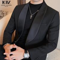 China Custom Business Suit Blazer Jacket for Men Wool Blend Fabric Sizes S to 3XL for sale