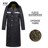 China Custom Logo Black Winter Coat Security Uniform Set Polyester Cotton Sizes S-3XL for sale