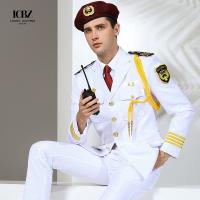 China Polyester Cotton Security Work Uniform Long Sleeves Overalls for Property Guards for sale