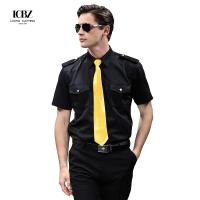 China Custom Airline Pilot Uniform for Women Modern Cabin Crew Flight Attendant Attire S-3XL for sale
