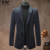 China Custom Men Corduroy Blazer Jacket Wool Blend Fabric S M L XL 2XL 3XL for sale