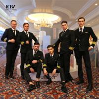 China Uniform Type STEWARDESS Double-Breasted Jacket Pants for Pilots and Air Hostesses for sale