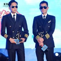 China Uniform Type STEWARDESS Double-Breasted Jacket Pants for Pilots and Air Hostesses for sale