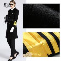 China Customizable Unisex Woolen Jacket Captain Long Coat Thickened Winter Uniform Sizes S to 3XL for sale