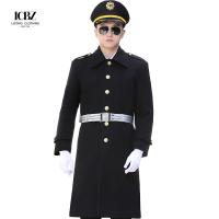 China Customized Color Air Hostess Uniform Unisex Thickened Wool Coat for Winter Warmth for sale