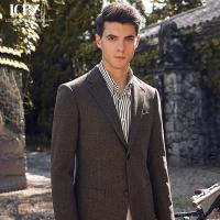 China Custom Business Suit Set for Men Wool Polyester Fabric S M L XL 2XL 3XL for sale