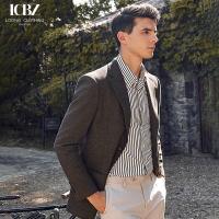 China Custom Business Suit Set for Men Wool Polyester Fabric S M L XL 2XL 3XL for sale