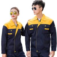 China Workshop Clothing Uniforms Mechanic Service Workwear with 65% Polyester /35% Cotton for sale
