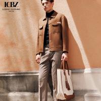 China Customizable Wool Blend Business Casual Jacket for Men Sizes S to 3XL MOQ 50 for sale