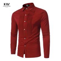 China OEM ODM Custom Business Dress Shirt Long Sleeve Black Sustainable Fabric Sizes S-10XL for sale
