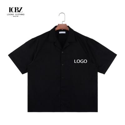 China Men's Long Sleeve Denim Work Shirt Breathable Polyester Cotton Fabric Sizes S to 10XL for sale