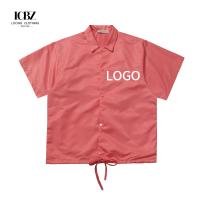 China Men's Summer Streetwear Satin Shirt Breathable Loose Fit Sizes S to 10XL Custom Logo for sale