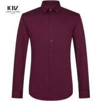China Custom Logo Plaid Button Up Shirts for Men Slim Fit Breathable Fabric Sizes S to 10XL for sale