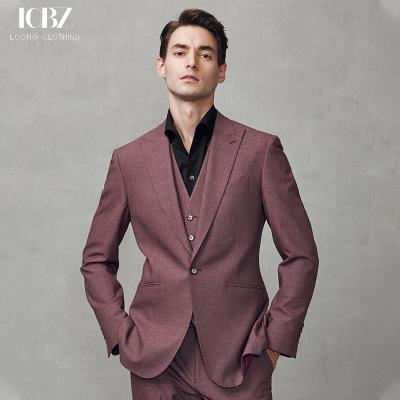 China Custom Wool Blend Men Suit for Business Formal Wedding Groom Groomsman Sizes S to 3XL for sale