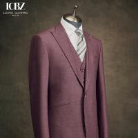 China Custom Wool Blend Men Suit for Business Formal Wedding Groom Groomsman Sizes S to 3XL for sale