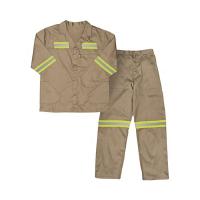 China Customized Overalls High Visibility Labor Overall Uniform Pants With Reflective Strips for sale
