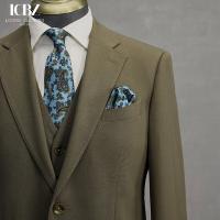 China Custom Business Suit for Men Wool Blend Fabric Sizes S to 3XL Custom Color and Logo for sale