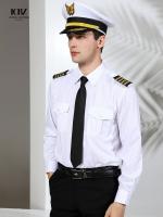 China Customized Moisture-Wicking Short Sleeves Uniform for Air Hostesses in Various Colors for sale