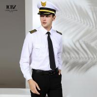 China Customized Moisture-Wicking Short Sleeves Uniform for Air Hostesses in Various Colors for sale