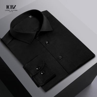China Customizable Men's Formal Shirt Polyester Cotton Blend Sizes S to 10XL MOQ 50 for sale