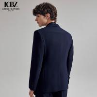 China Custom Men Suit Slim Fit Business Casual Formal Wear TR Fabric Wedding Dress Sizes S to 3XL for sale