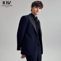 China Custom Men Suit Slim Fit Business Casual Formal Wear TR Fabric Wedding Dress Sizes S to 3XL for sale