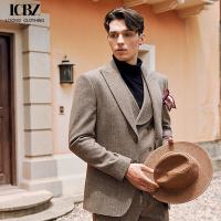 China Custom Men's Wool Business Suit Anti-Wrinkle Fabric Sizes S-3XL for Formal and Casual Wear for sale