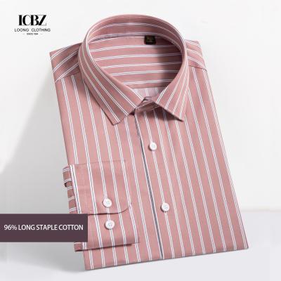 China Men's Short White Printed Dress Shirt Viscose Polyester Spandex Fabric Sizes S to 10XL for sale
