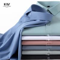 China Custom Logo Linen Short Sleeve Dress Shirts for Men Sizes S to 10XL for sale