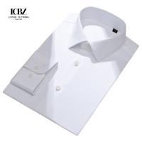 China Non Ironing Linen Embroidered Long Sleeve Trouser Shirt for Men 260 Gsm S-10XL for sale