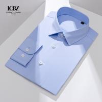 China Non Ironing Linen Embroidered Long Sleeve Trouser Shirt for Men 260 Gsm S-10XL for sale