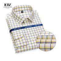 China Men's Wrinkle Free Long Cotton Nighty No Iron Anti Pilling Nightwear Plus Size 2XL for sale