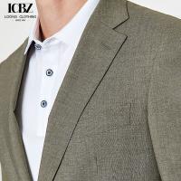 China Custom Men's Slim Fit Wool Suit for Wedding Business Casual Formal Wear S-3XL for sale