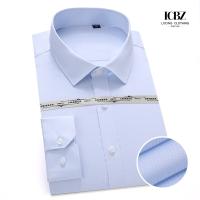 China Custom Tailored Spread Collar Italian Men's Dress Shirts No Ironing Needed 100 Cotton for sale