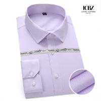 China Custom Tailored Spread Collar Italian Men's Dress Shirts No Ironing Needed 100 Cotton for sale