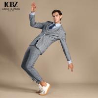 China Custom Business Suit for Men Wool Blend Fabric Sizes S to 3XL Wedding Formal Wear for sale