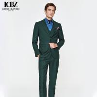 China Custom Business Suit for Men Wool Blend Fabric Sizes S to 3XL for Formal Events for sale