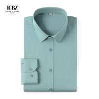 China 100S Anti Wrinkle Mens Oversized Dress Shirt 100 Cotton Convertible Cuff Plus Size for sale