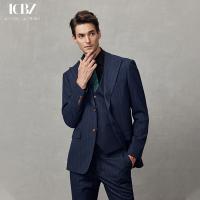 China Custom Men Business Casual Suit Blazer Wool Blend Fabric Sizes S to 3XL for sale