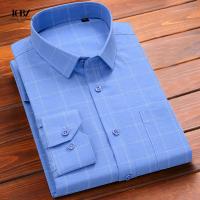 China Custom Sublimation Long Sleeve Oversized Shirt Stripes Men Sizes S to 10XL for sale