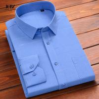 China Custom Sublimation Long Sleeve Oversized Shirt Stripes Men Sizes S to 10XL for sale